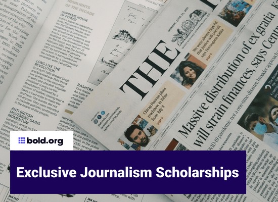Top 30 Journalism Scholarships to Apply for in November 2024 | Bold.org